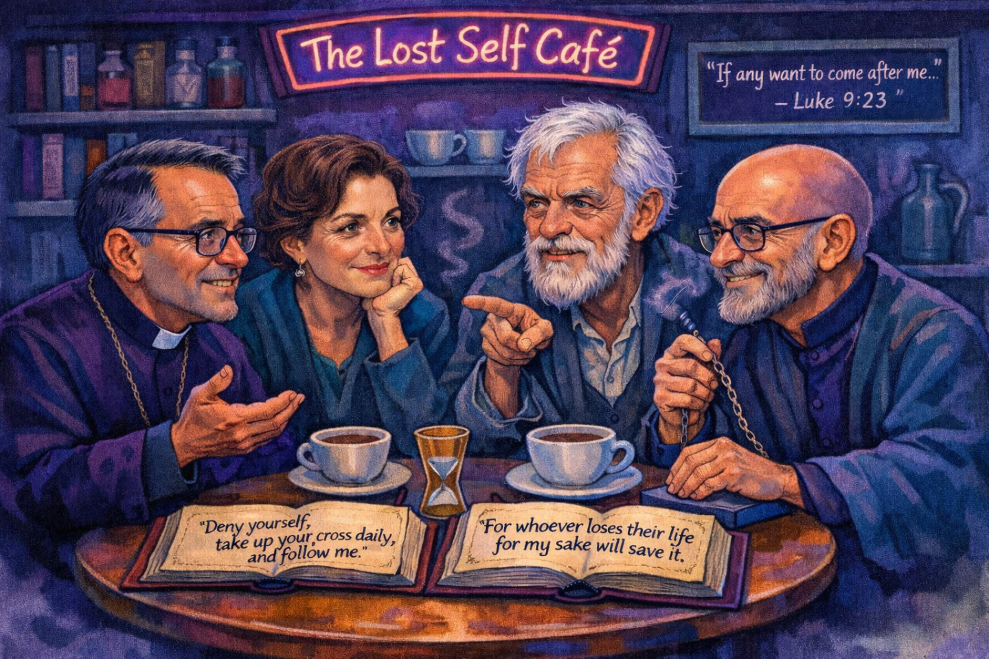 Lost Self Café v2: Telogos (Christ as Telos) – Radically Happy